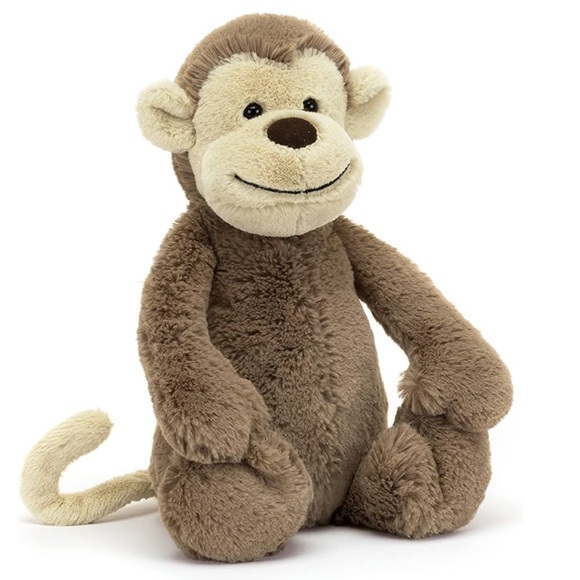 Jellycat | Toys | Jellycat Bashful Monkey Stuffed Animal Small 7 Nwt ...